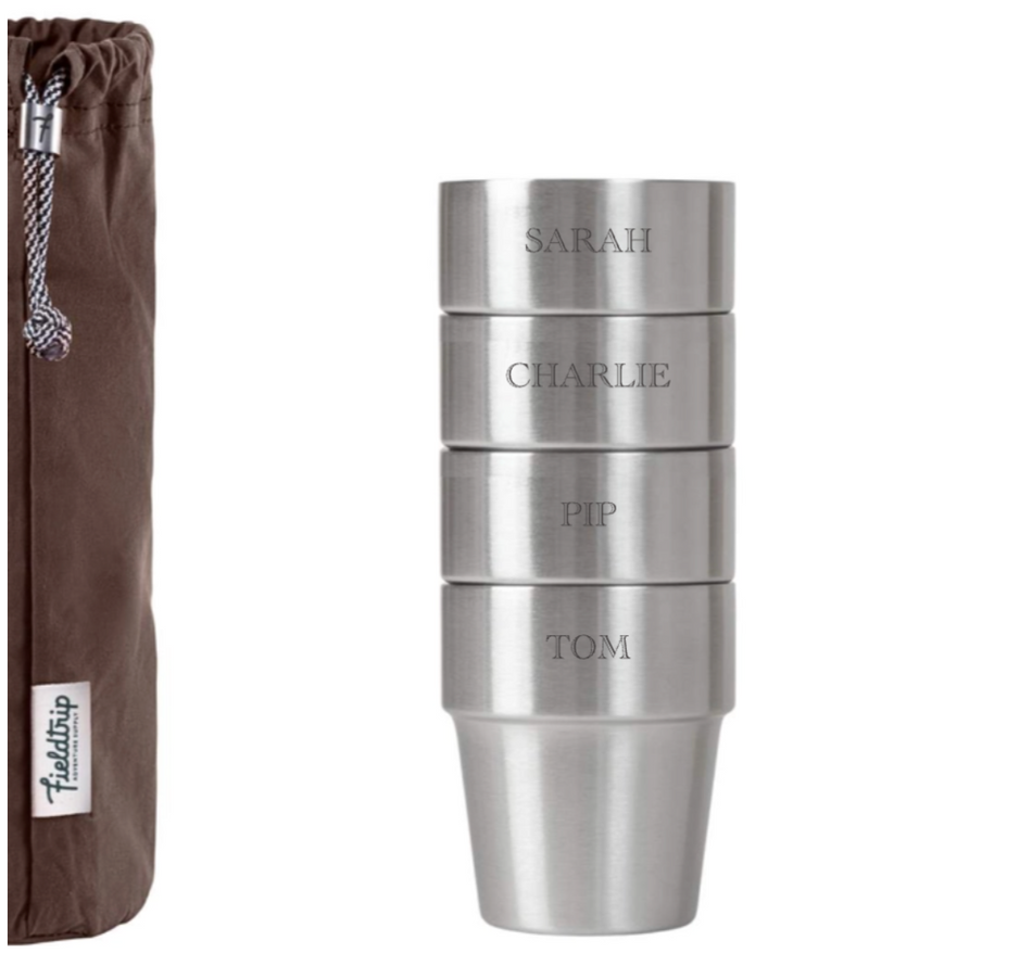How To Personalise The Expedition Cup Set – Fieldtrip Adventure Supplies